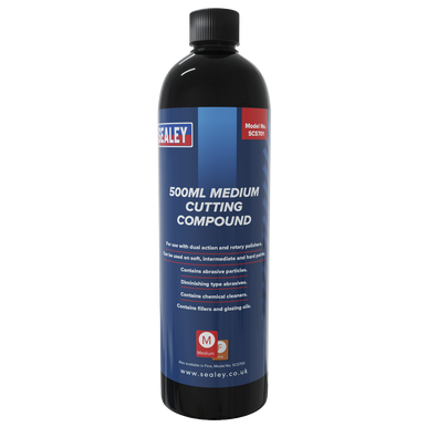 500ml Medium Cutting Compound | SCS701 | Sealey