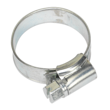 Ø19-29mm Zinc Plated Hose Clip - Pack of 20 | SHC1A | Sealey