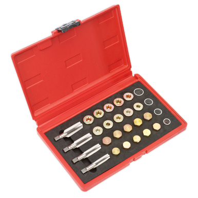 Drain Plug Thread Repair Set | VS660 | Sealey