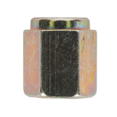 M10 x 1mm Brake Pipe Nut Short Female - Pack of 25 | BN10100 | Sealey