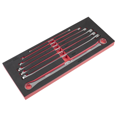 Extra-Long Double End Ring Spanner Set in EVA Foam Tray 7pc | AK6311 ...