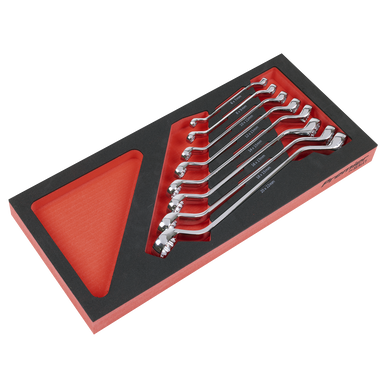 Deep Offset Spanner Set with Tool Tray 8pc | TBT51 | Sealey