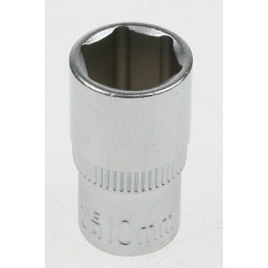 Palm ratchet socket 10mm 1/4"dr (so) [AK695.09] - SEALEY