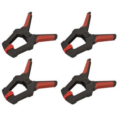 Spring Clamp 4pc Set - 80mm | AK064 | Sealey