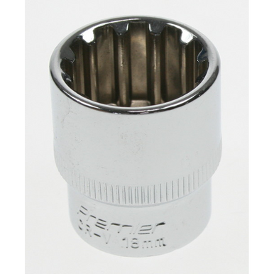 Spline socket 3/8"dr 18mm [AK69911.V4-09] - SEALEY