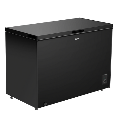 Freestanding Chest Freezer, 299L, Outbuilding Safe, Black | DH261 | Baridi