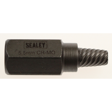 Spline screw extractor 1/4"(5.5mm) [AK8182.04] - SEALEY