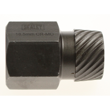 Spline screw extractor 11/16"(18.5mm) [AK8182.20] - SEALEY