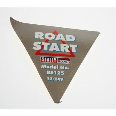 Front label [RS125.F] - SEALEY