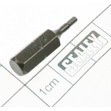 Hex bit 2mm 25mml [S0979.18] - SEALEY