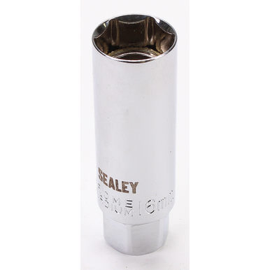 3/8" Spark plug socket c/w magnetic 16mm(tw) [AK65561.03] - SEALEY
