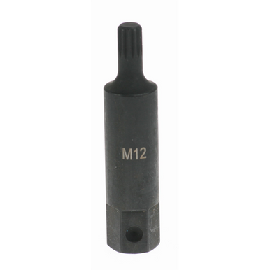 Impact spline socket bit (m12) 3/4"dr [SX090.01] - SEALEY