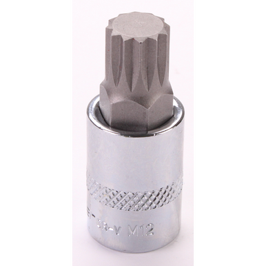 3/8"Dr Spline Socket Bit M12 (Fully Polished) [AK6241.06] - SEALEY