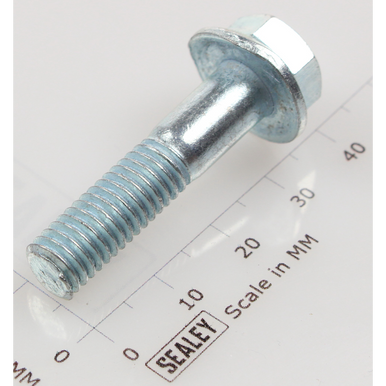 Hex head flange bolt m8x35 single [SFS835.S] - SEALEY