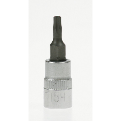 Torx bit socket 1/4"dr (t15h)(so) [AK6197.18] - SEALEY