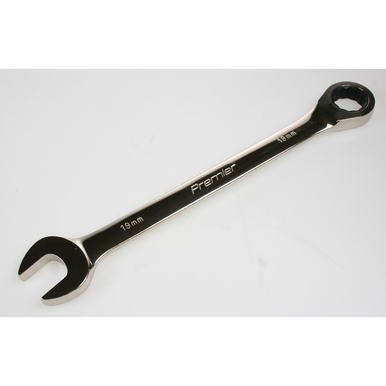 Coloured comb. ratchet spanner 19mm(lsa) [AK63913.12] - SEALEY