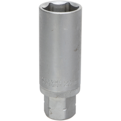 Go-Through Deep Socket 22mm [VS0331-V2-07] - SEALEY