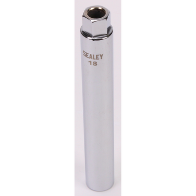 Go-Through Socket 'Deep' 18mm [VS0332.09] - SEALEY
