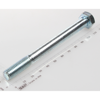 Hex head bolt m10x110mm single [HHB10110.S] - SEALEY