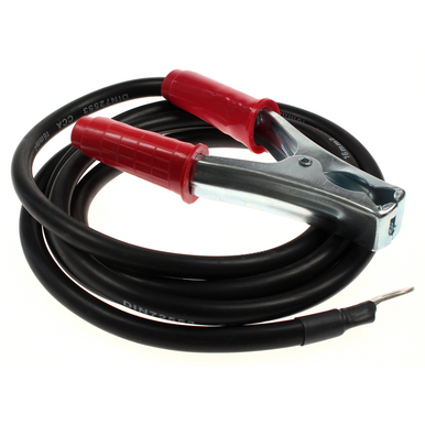 Positive cable with clamp [START660.09] - SEALEY