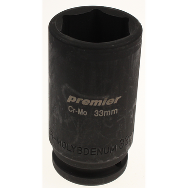 Impact socket (deep) 3/4"dr 33mm [AK687.V2-06] - SEALEY