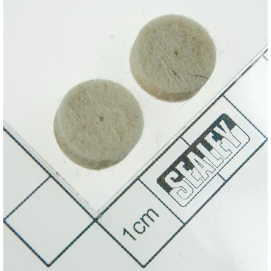 Flet wheel (2pcs) 12.7x7mm [E540.V2-ACC16] - SEALEY