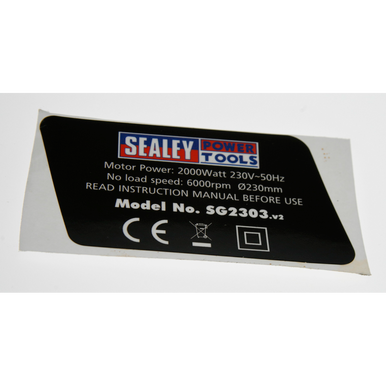 Name plate [SG2303.V2-36] - SEALEY