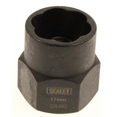 Bolt extractor 3/8"sq dr 17mm 'spanner type' [AK8184.09] - SEALEY