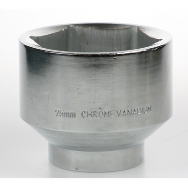 1"sq dr socket 75mm (6pt)(lsa) [S0768.V3-15] - SEALEY