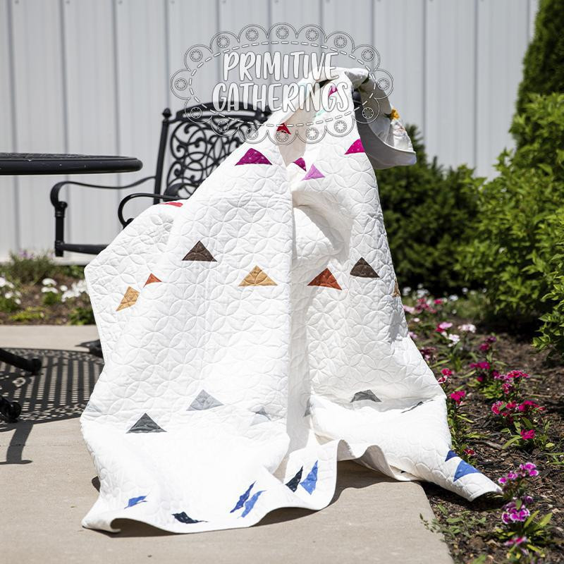 Falling Triangles PRI-2020 - Primitive Gatherings Quilt Shop