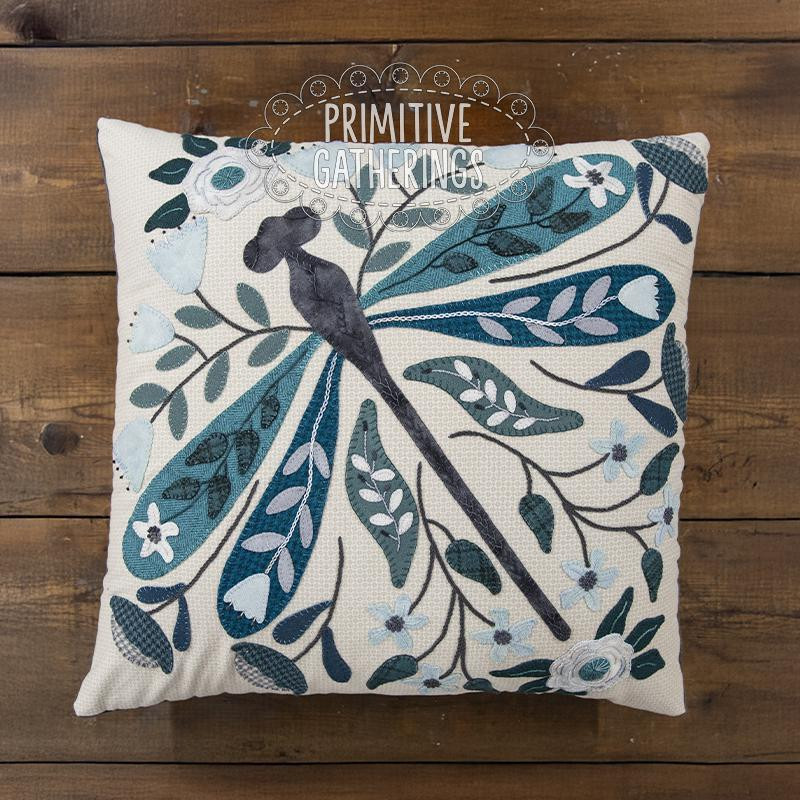 Nordic Wings Pillow PRI-2090 - Primitive Gatherings Quilt Shop