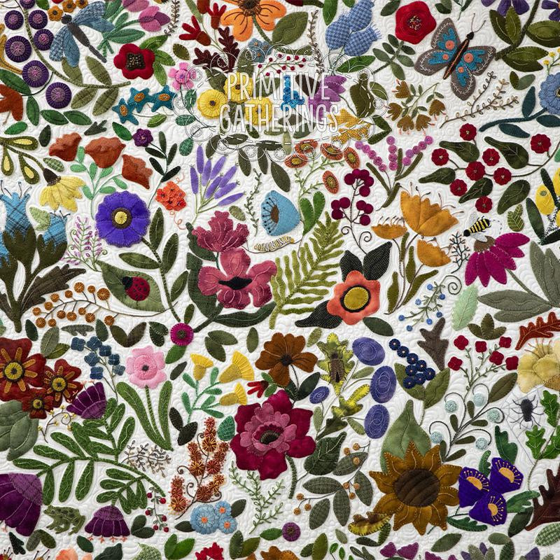 Fresh Cut Garden PRI-2118 - Primitive Gatherings Quilt Shop