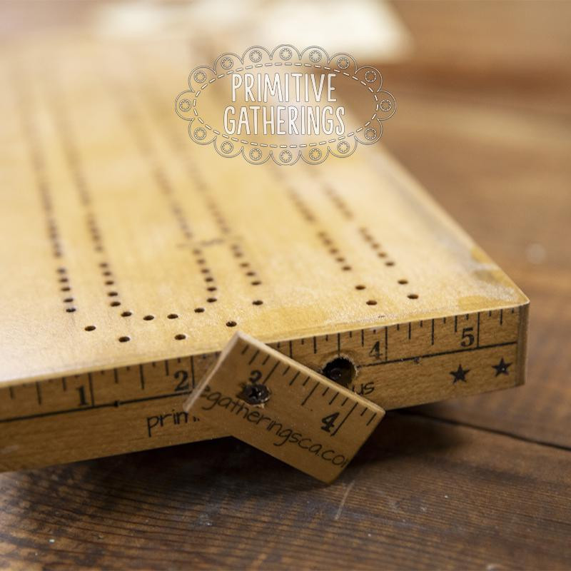 Cribbage Boards - Primitive Gatherings Quilt Shop