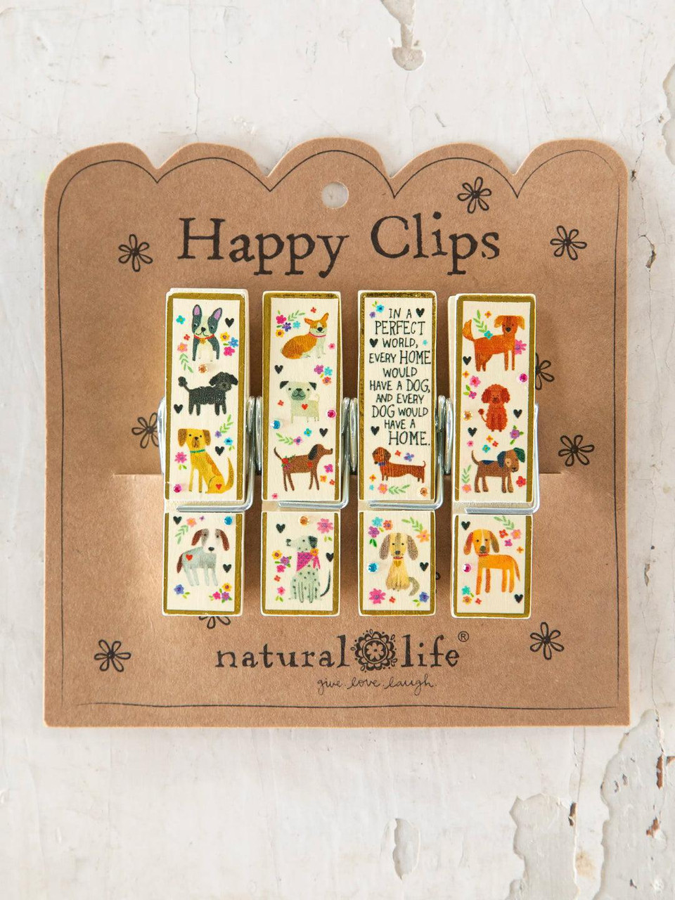 Happy Clips by Natural Life - Primitive Gatherings Quilt Shop