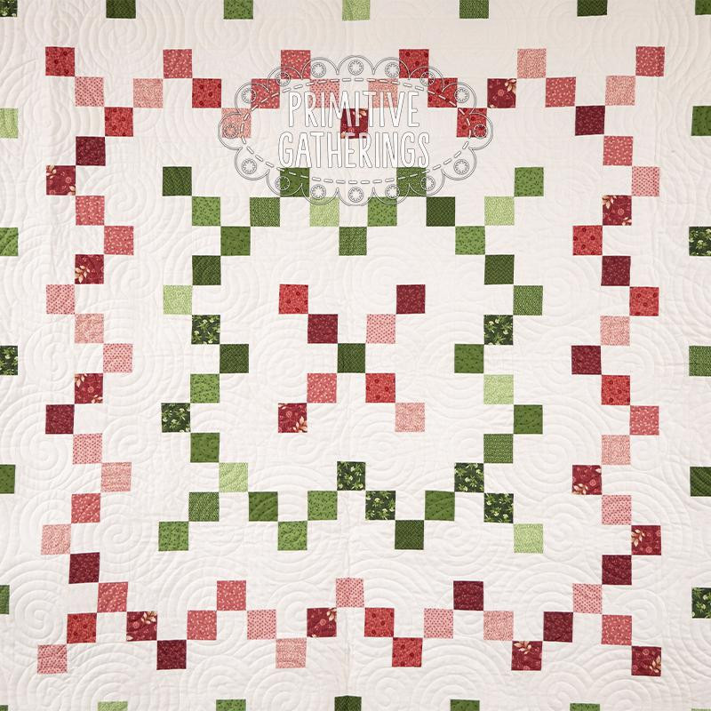 Vintage Christmas Quilt PRI-2170 - Primitive Gatherings Quilt Shop