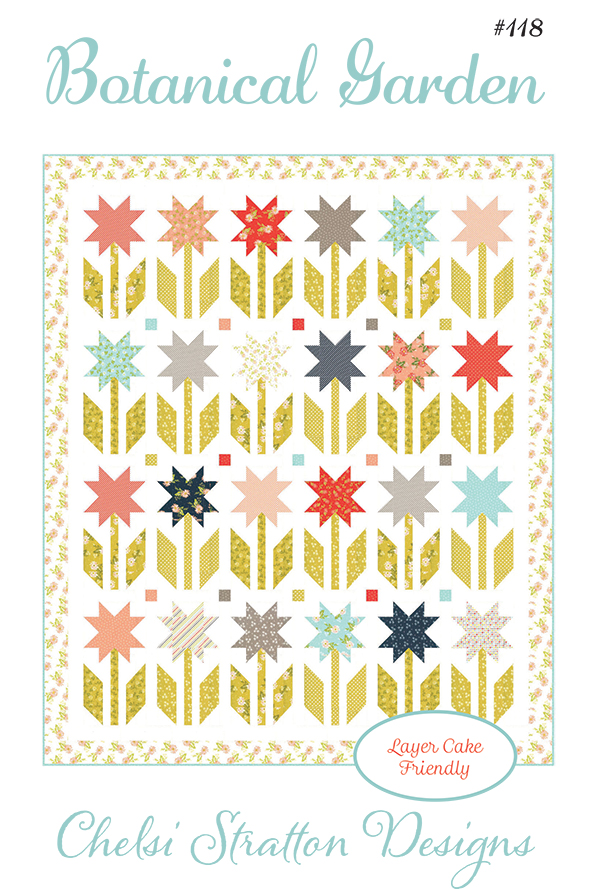 Botanical Garden Pattern - Primitive Gatherings Quilt Shop