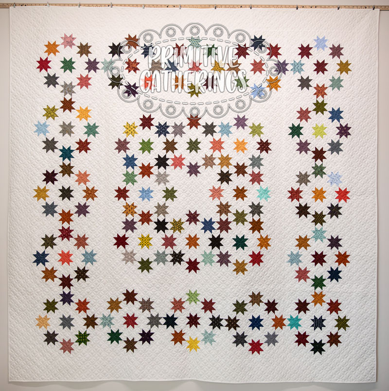Stars All Around Pattern DOWNLOAD - Primitive Gatherings Quilt Shop