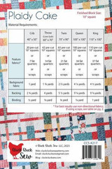 Plaidy Cake - Primitive Gatherings Quilt Shop