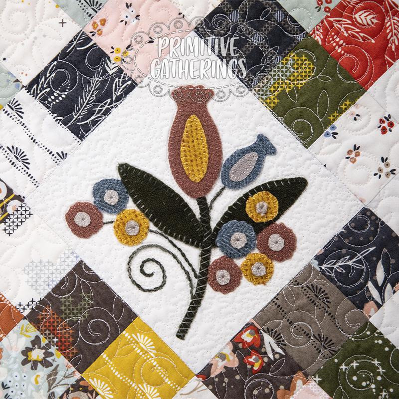 Prairie Patchwork DOWNLOAD - Primitive Gatherings Quilt Shop