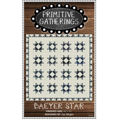 Baeyer Star PRI-705 - Primitive Gatherings Quilt Shop