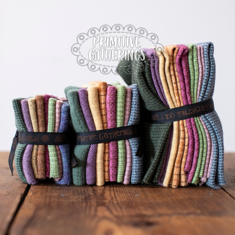 Buttermilk Wool Texture Bundle - Primitive Gatherings Quilt Shop
