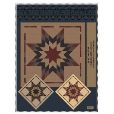 Clara's Stars PRI-636 - Primitive Gatherings Quilt Shop