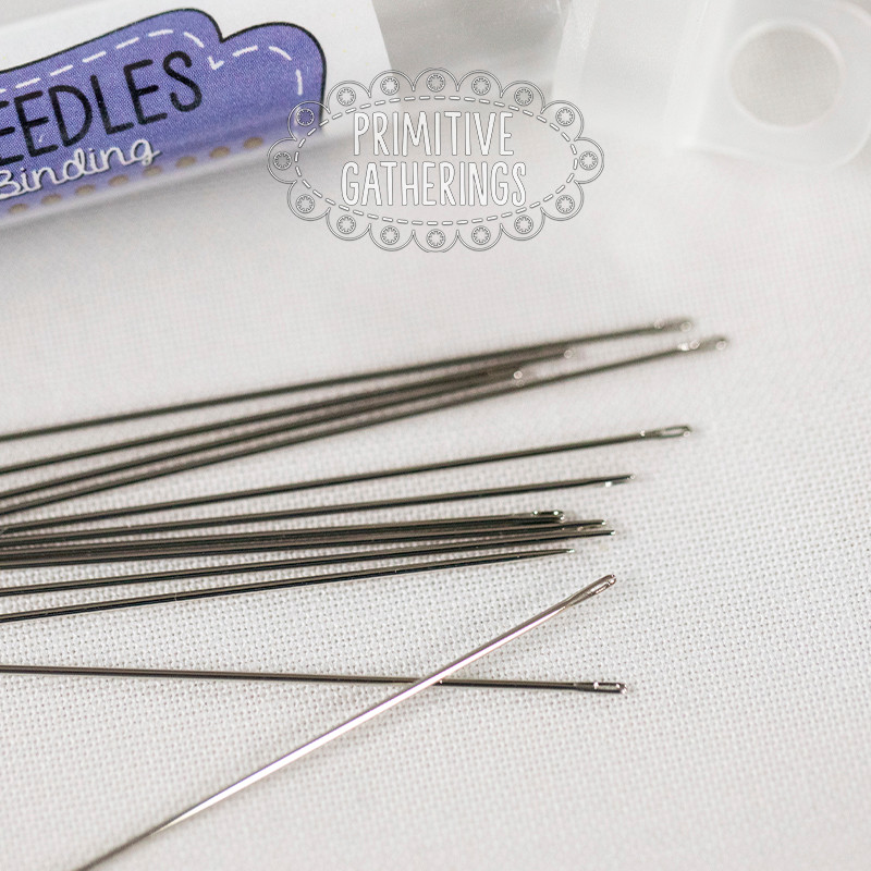 Primitive Gatherings Binding Needles 12 ct - Primitive Gatherings Quilt ...