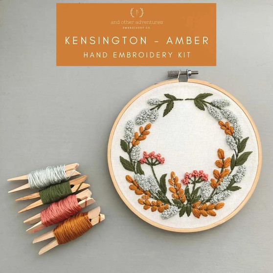 Hand Embroidery Kits by And Other Adventures Embroidery Co. - Primitive ...