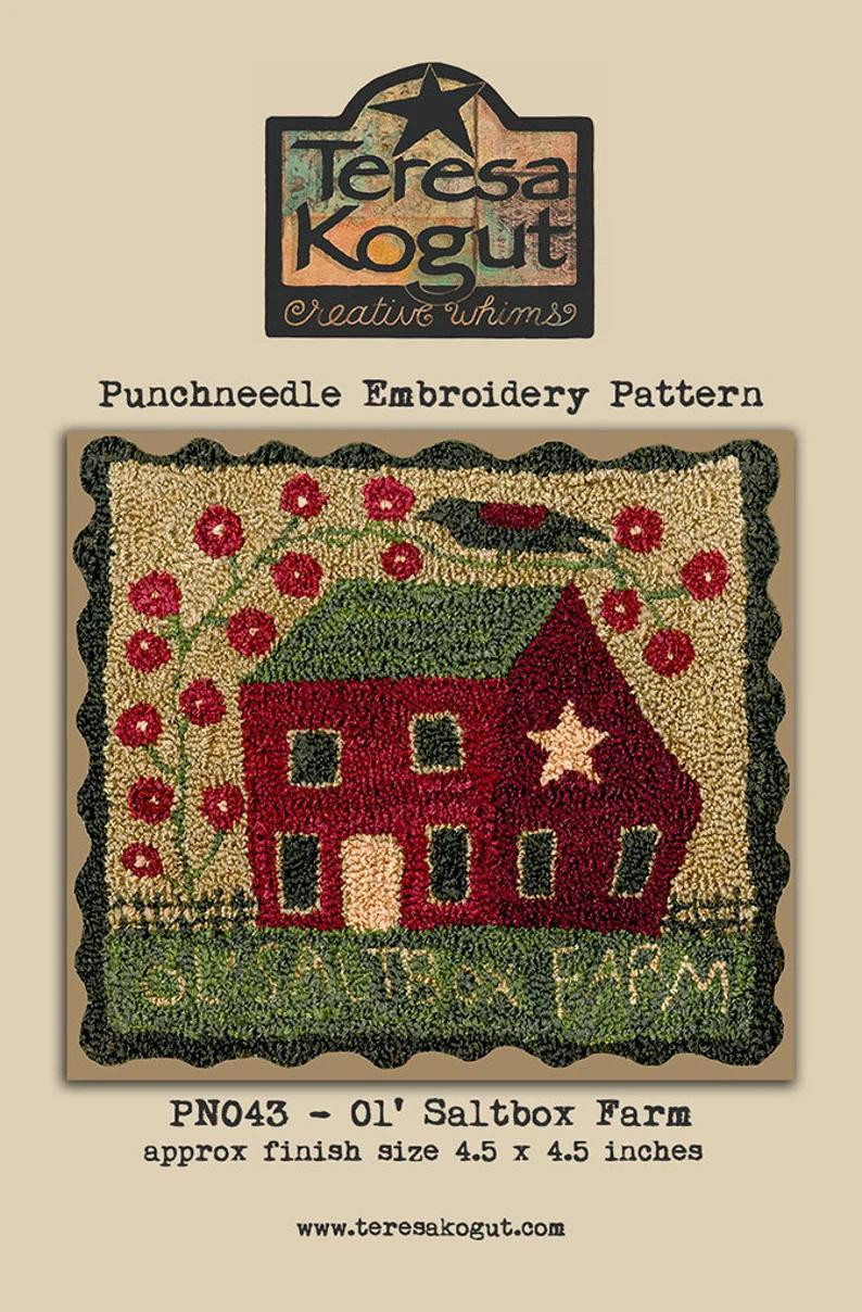 Ol' Saltbox Farm Punch Needle - Primitive Gatherings Quilt Shop