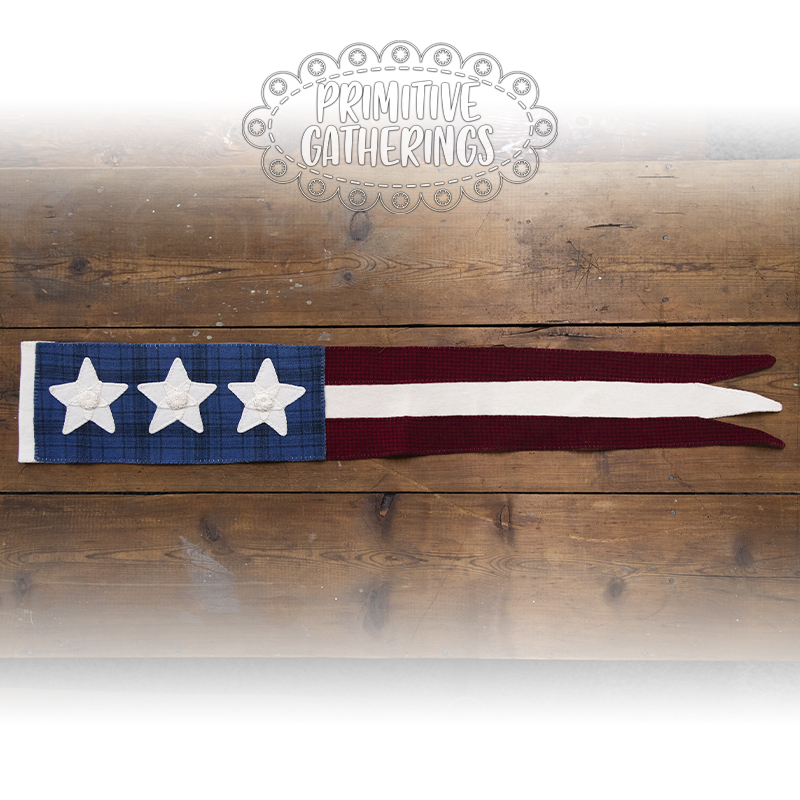 American Flag Pennant