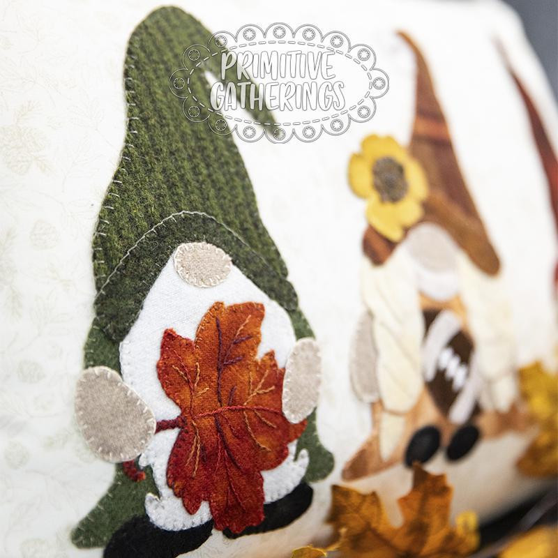 Thankful Gnomes DOWNLOAD - Primitive Gatherings Quilt Shop