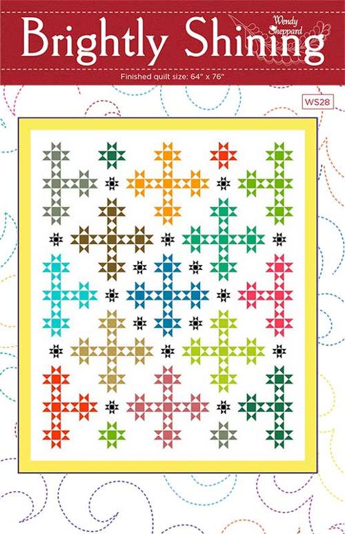 Brightly Shining Pattern - Primitive Gatherings Quilt Shop