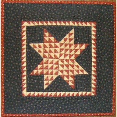 Primitive Star Quilt PRI-358 - Primitive Gatherings Quilt Shop