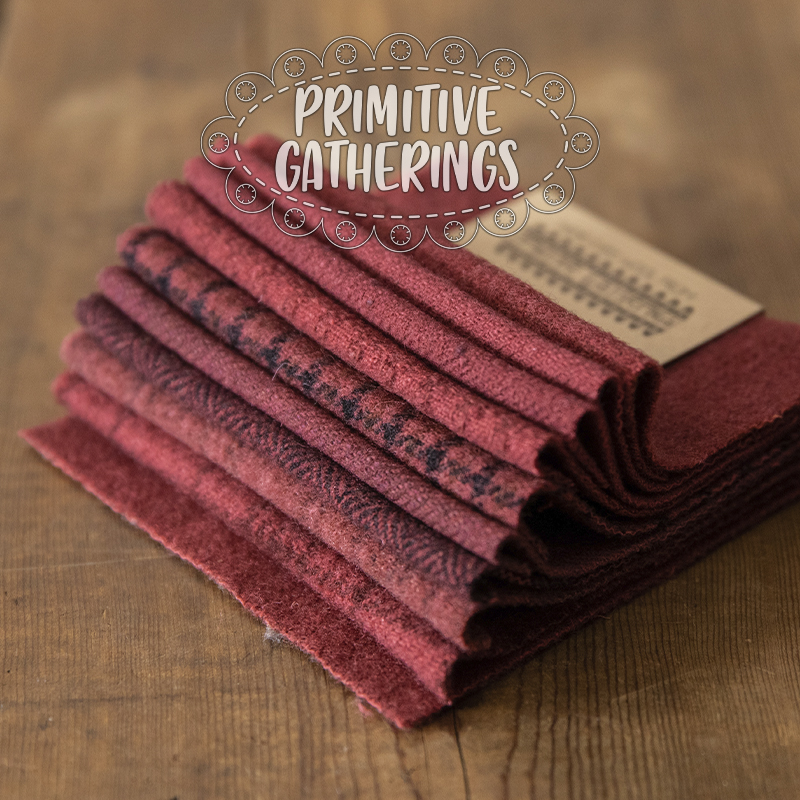 5" Petunia Wool Charms